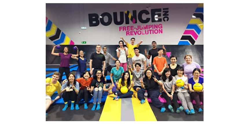 Hardcore Parkour at Bounce Inc. | The Egg